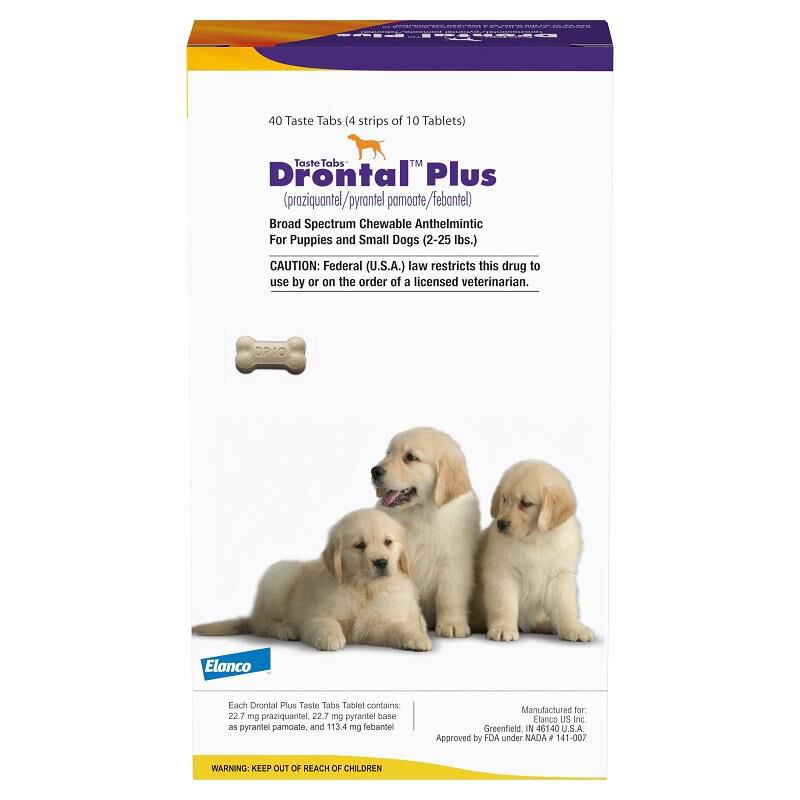 Drontal Wormer for Dogs and Puppies | Allivet