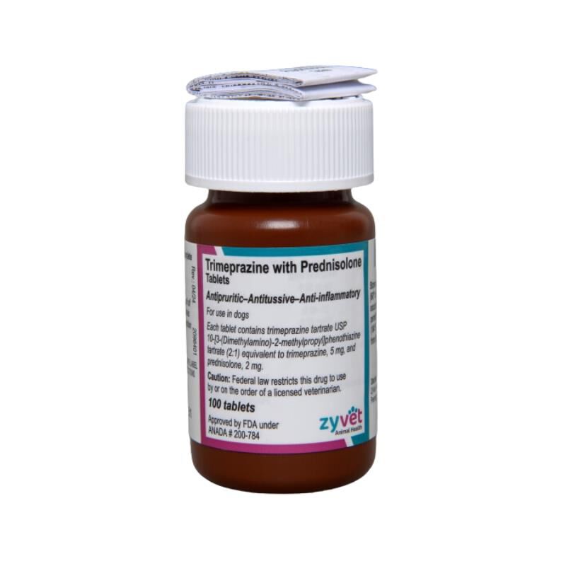 Trimeprazine with Prednisolone Tablets for Dogs
