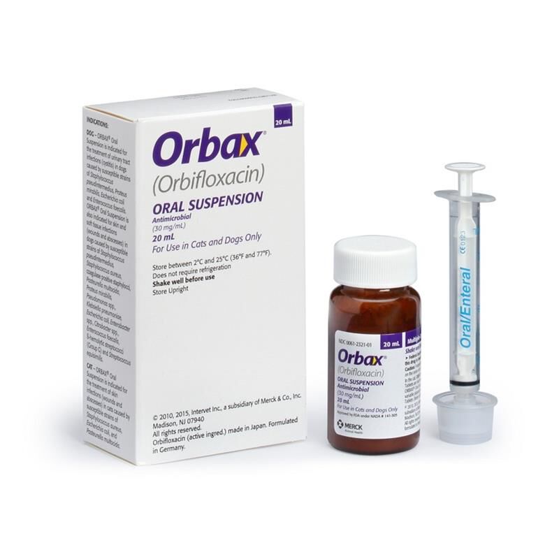 Orbax Oral Suspension 20 Ml For Dogs & Cats | Allivet