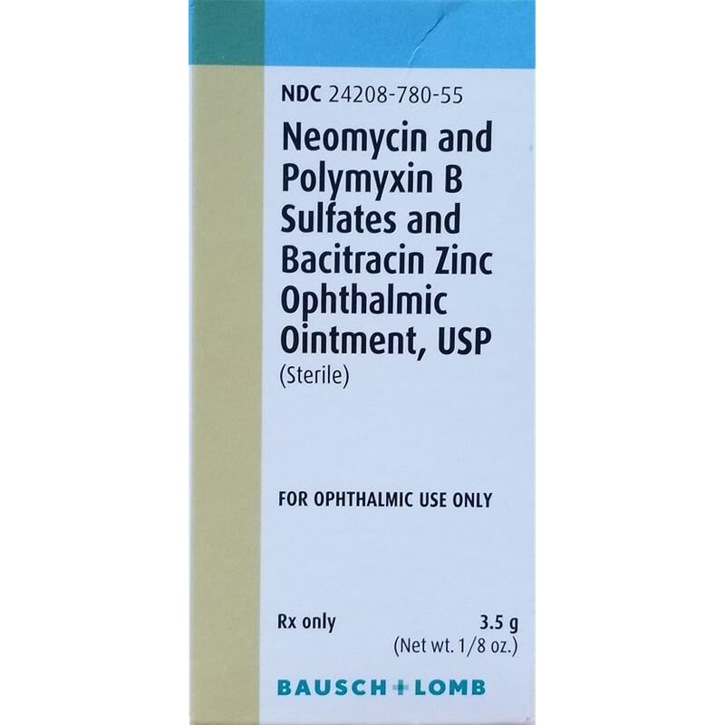 Neo Poly Bac Opthalmic Ointment, 3.5 gm