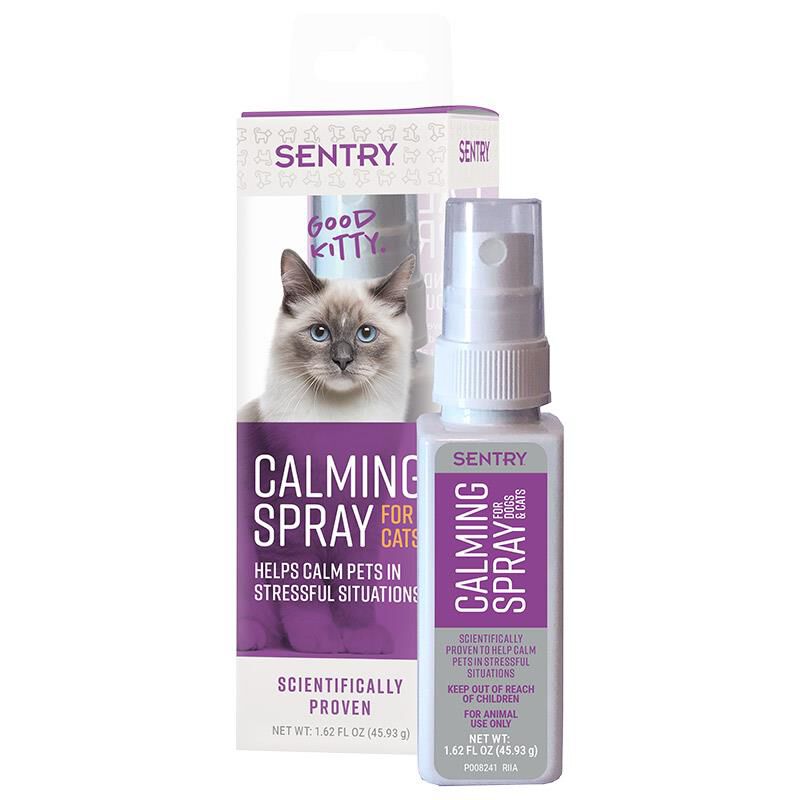 Sentry Calming Spray for Cats, 1.62 fl oz | Allivet