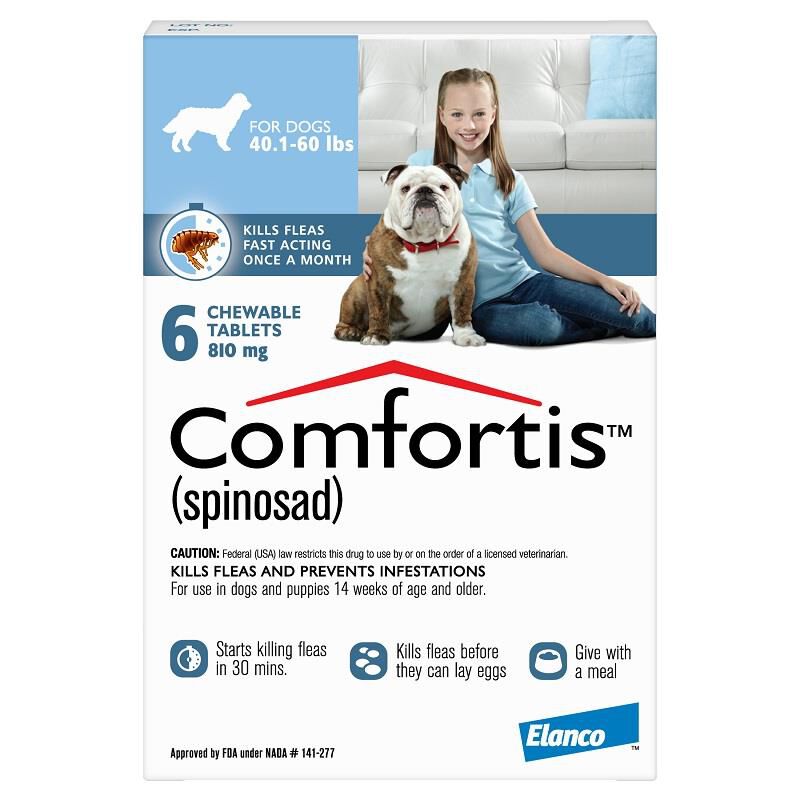 Is Comfortis The Same For Dogs And Cats
