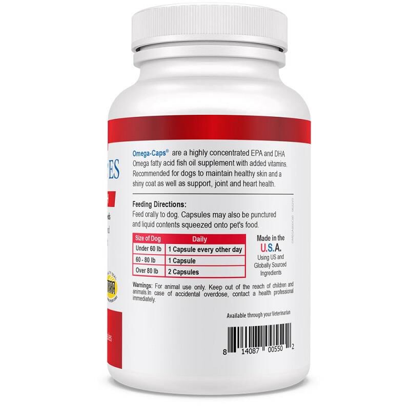 Omega-Caps ES Extra Strength Concentrated Fatty Acid and Antioxidant ...