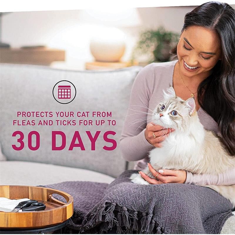 NEXTSTAR Fast Acting Cat Flea & Tick Treatment, 3 doses