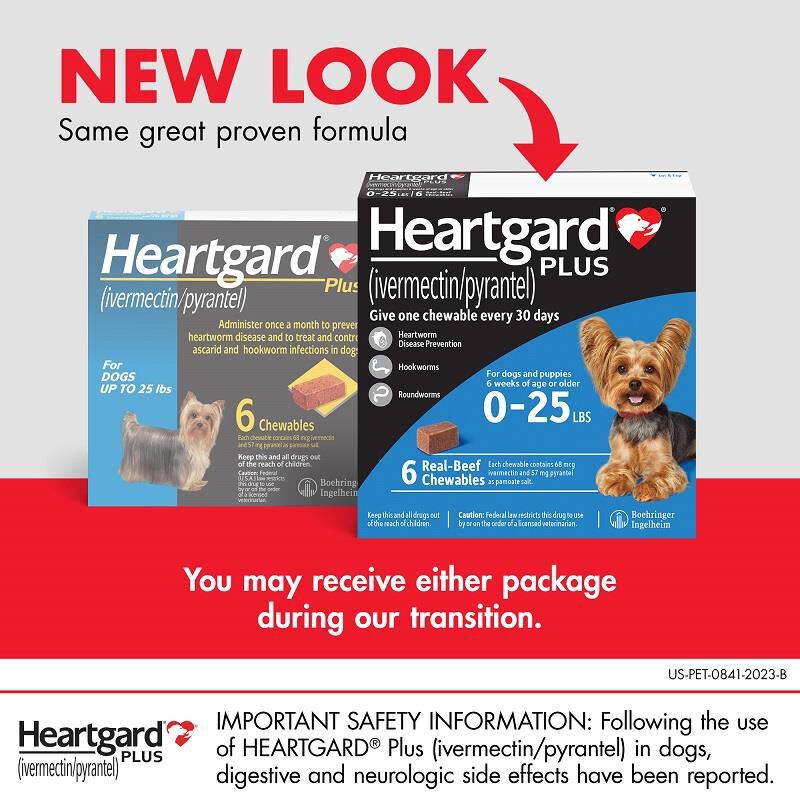 Heartgard Plus Chewables for Dogs - Protects from Heartworm