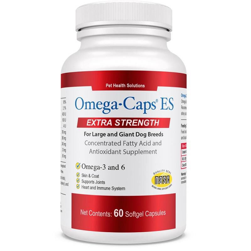 Omega-Caps ES Extra Strength Concentrated Fatty Acid and Antioxidant ...