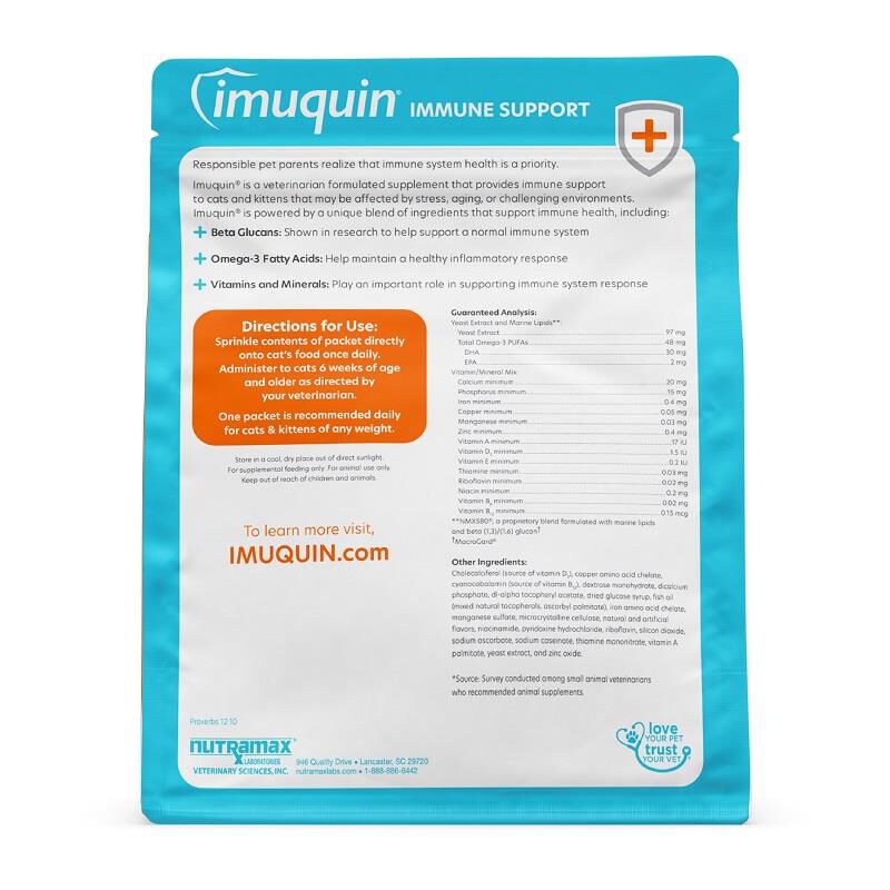 Imuquin Immune Health Supplement for Cats | Allivet