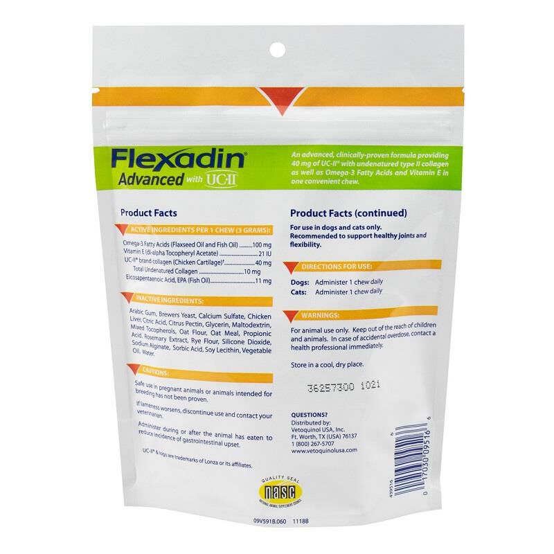 Buy Flexidine Plus Chews for Dogs & Cats - Supplements | Allivet