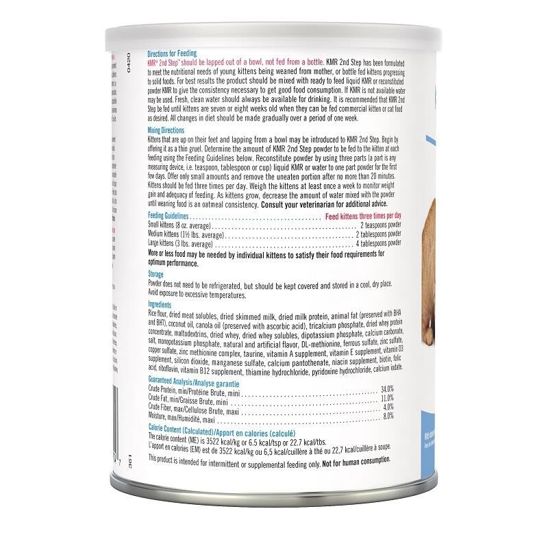 PetAg KMR 2nd Step Kitten Weaning Food Powder, 14 oz.