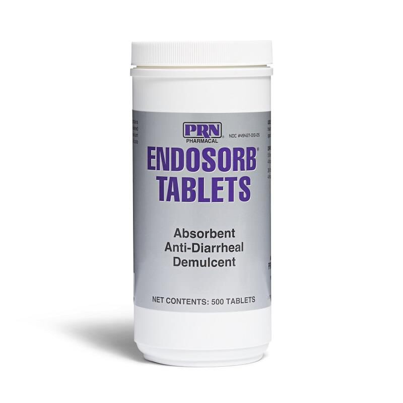 Endosorb Anti-Diarrheal Tablets For Dogs & Cats