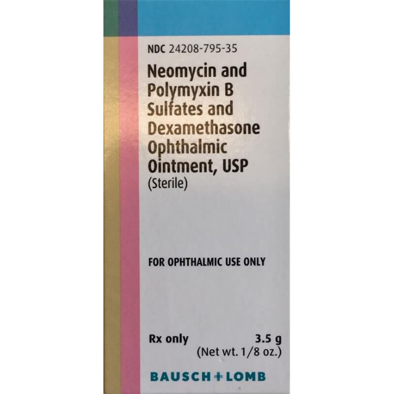 Get Neo Poly Dex Ophthalmic Ointment, 3.5 g for Eye Infection