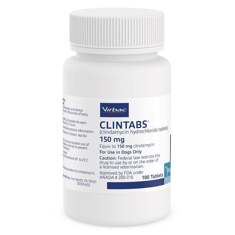 Clintabs 150 mg Tablet for Cats and Dogs
