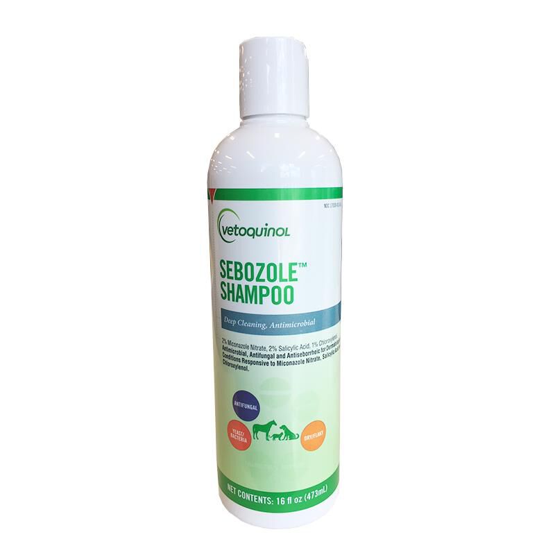 Shop for Dogs, Cats and Horses Sebozole Medicated Shampoo