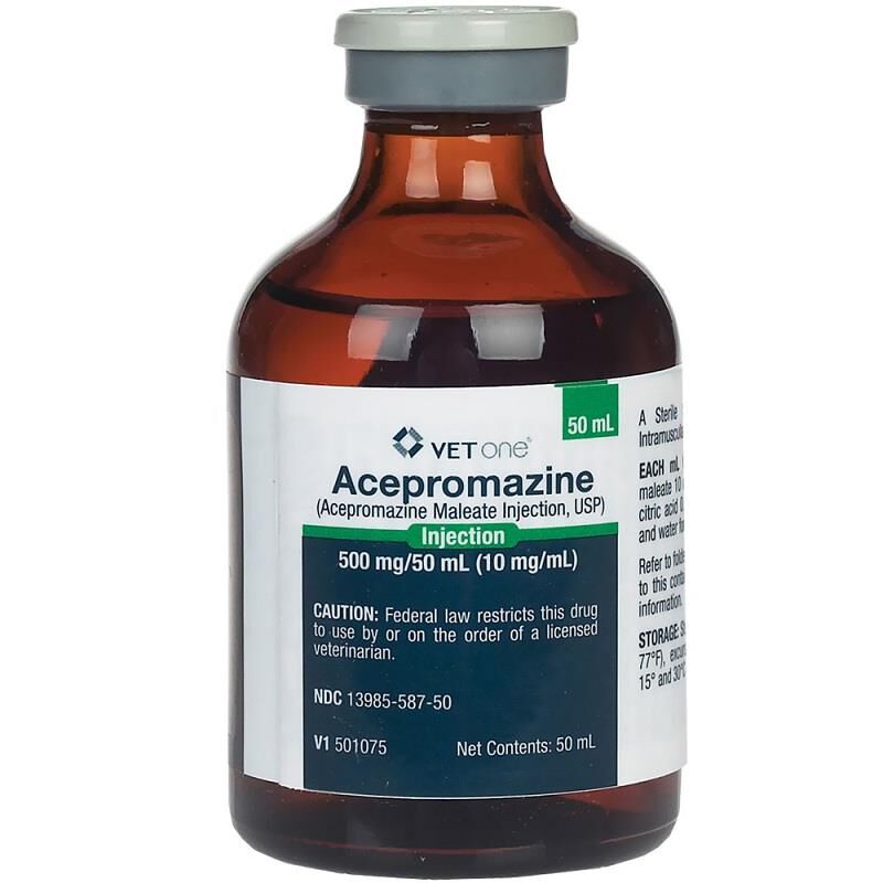 Acepromazine for dogs, cats and horses| AceproJect Inj 50 Ml