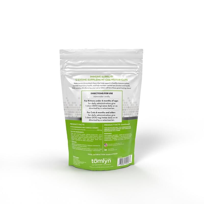 Tomlyn Immune Support L-Lysine Chews, 30 ct