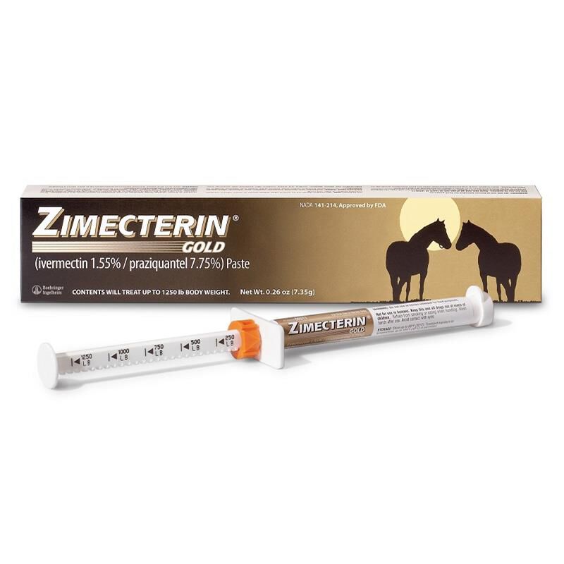 Zimecterin Gold paste | Order Zimecterin Gold horse wormer