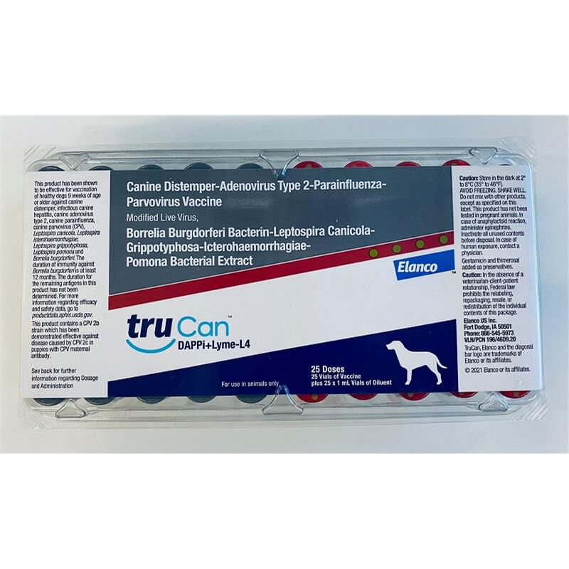 Duramune Lyme + Max 5/4 L, 25 ds tray