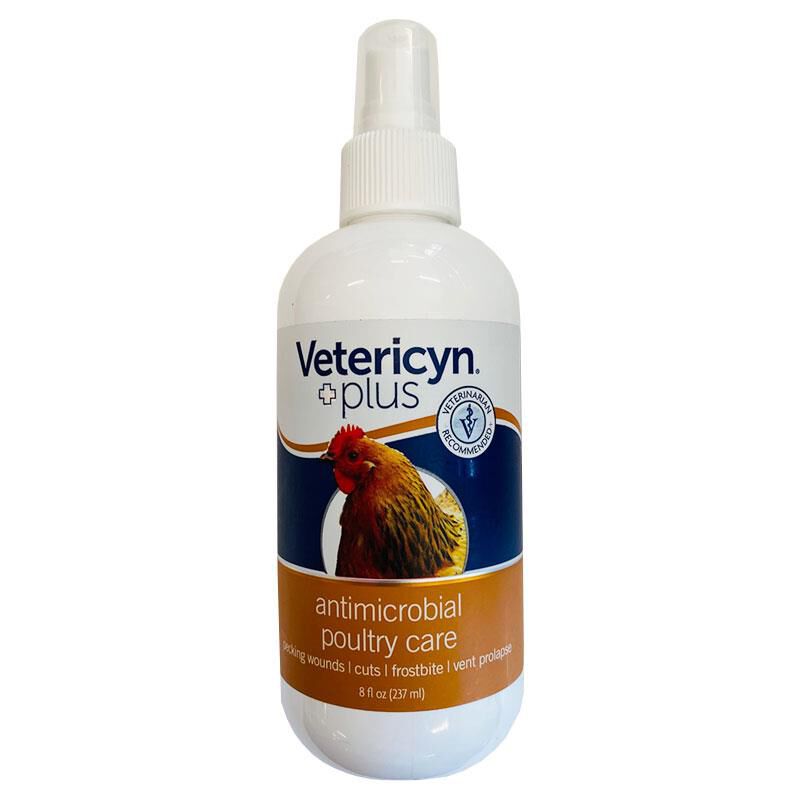 Vetericyn Plus Poultry Care Spray, 8 oz