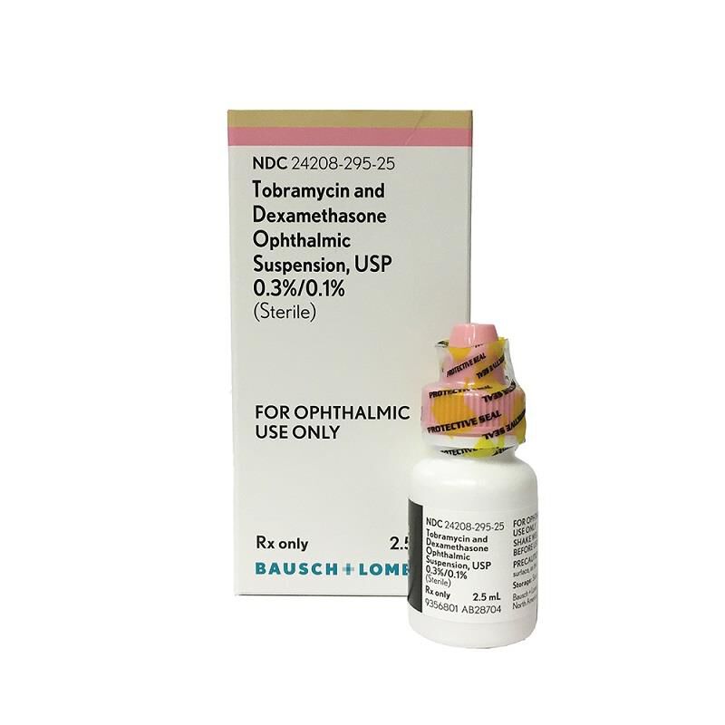 Tobramycin 0.3% & Dexamethasone 0.1% Ophthalmic Suspension USP