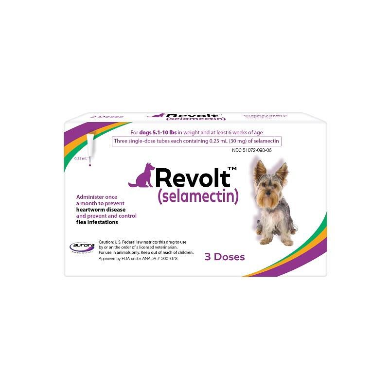 Revolt (selamectin) Topical Flea Medication for Dogs