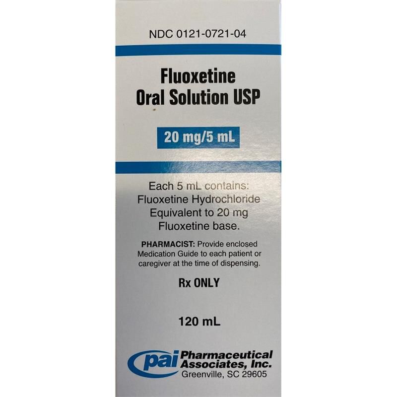 Buy Fluoxetine 20 mg 5 mL Oral Solution for Dogs and Cats Online