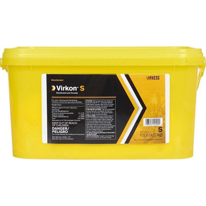 Virkon S Disinfectant and Virucide, 10 lbs