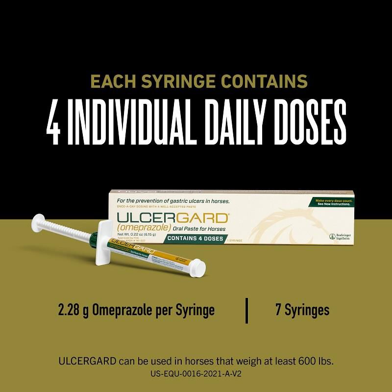 UlcerGard Paste | Omeprazole Horse Paste | Allivet