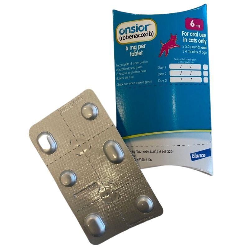 Purchase Onsior for cats 6 Mg 3 tablets for cats online at best price