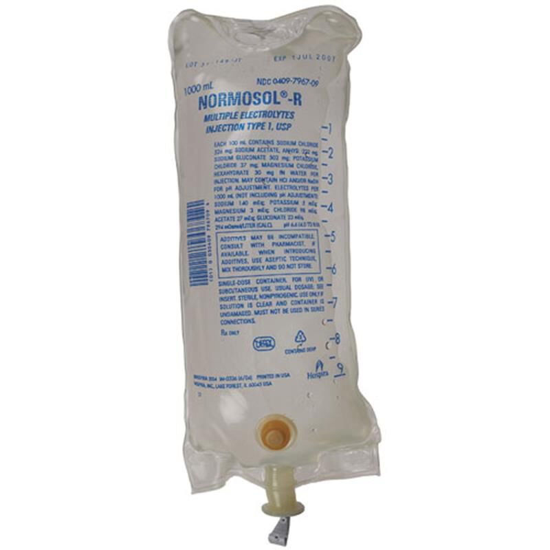 Buy Normosol-R Electrolyte Bag-1000 mL for horses at best price
