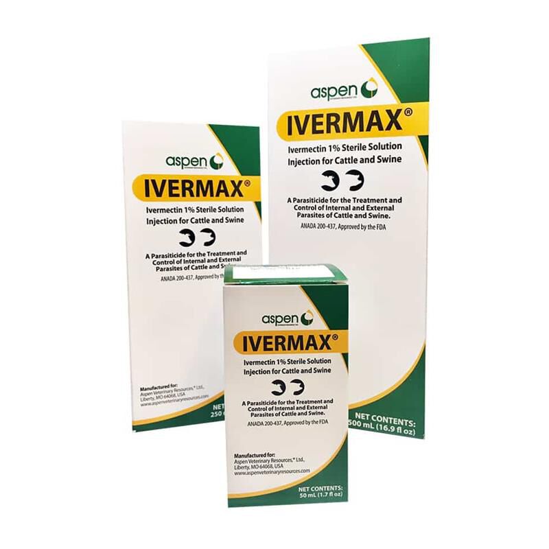 Ivermectin 1% Injectable - Parasite Control for Cattle