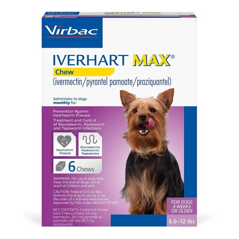 Iverhart Max Bacon Flavored Soft Chews for Dogs