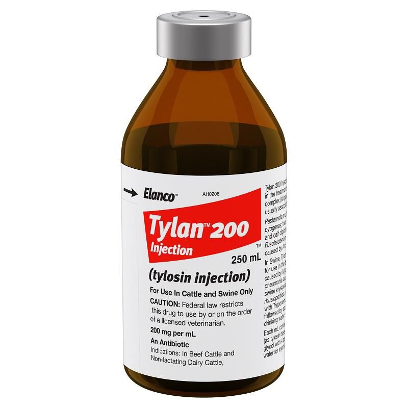 Check out Tylan 200 injection vial for livestock at the lowest price