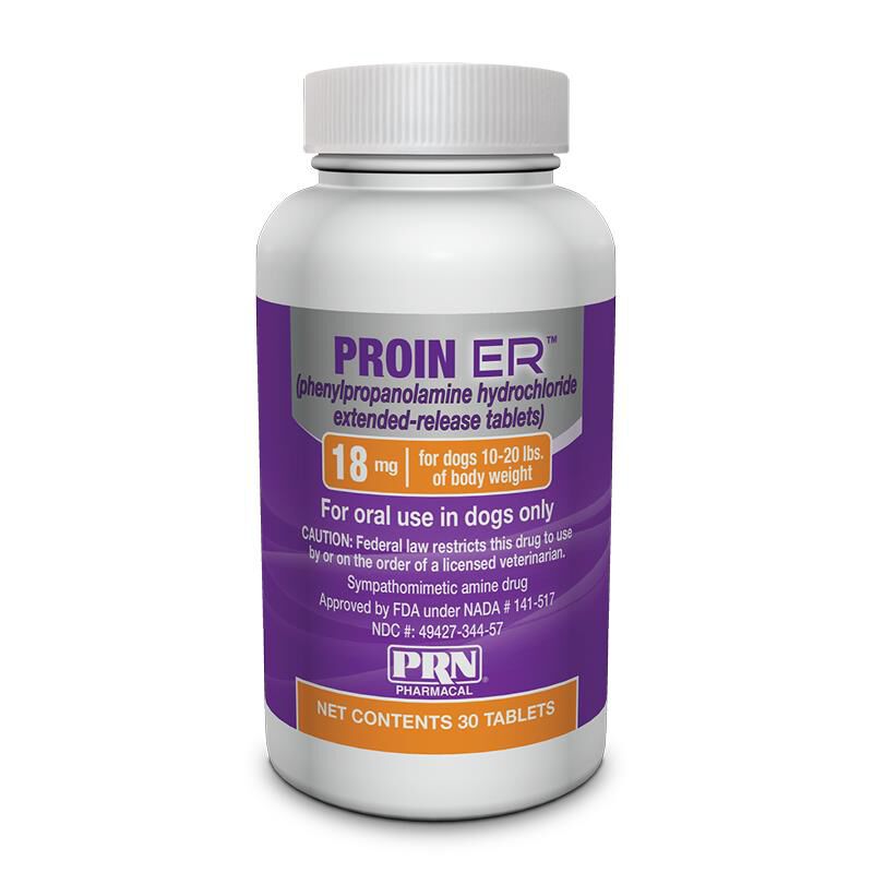 Proin ER For Dogs - 18 mg, 38 mg, 74 mg, 145mg | Allivet