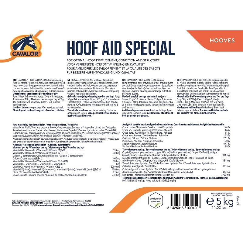Cavalor Hoof Aid Special, 5 kg