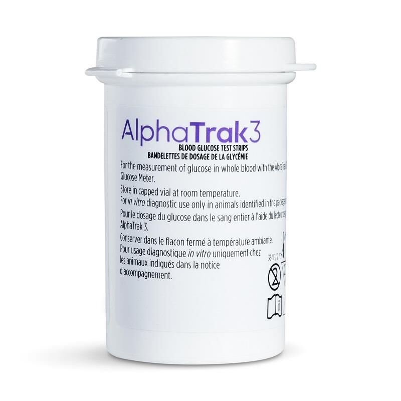 AlphaTrak 3 Test Strips 50 Count Vial