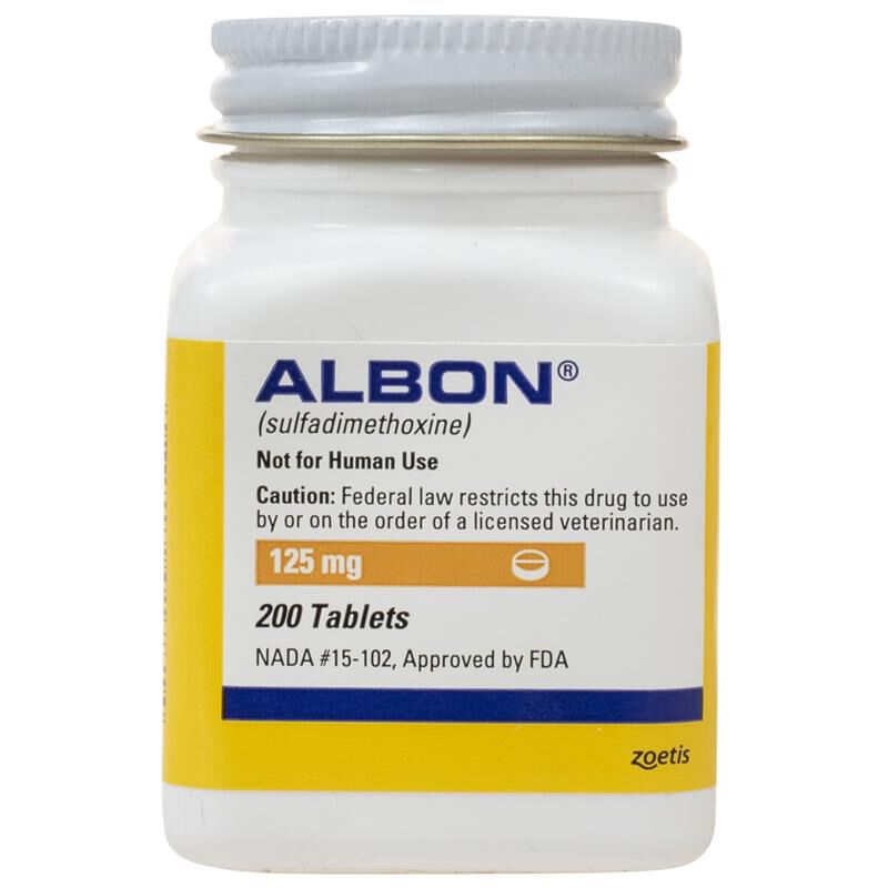 Buy Albon Tablet for Dogs | 500 mg Albon Tablets