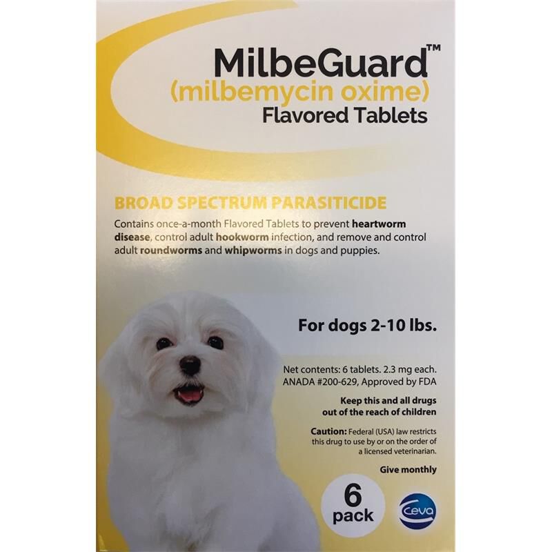 MilbeGuard Flavored Tablets - Dewormer for Dogs & Cats