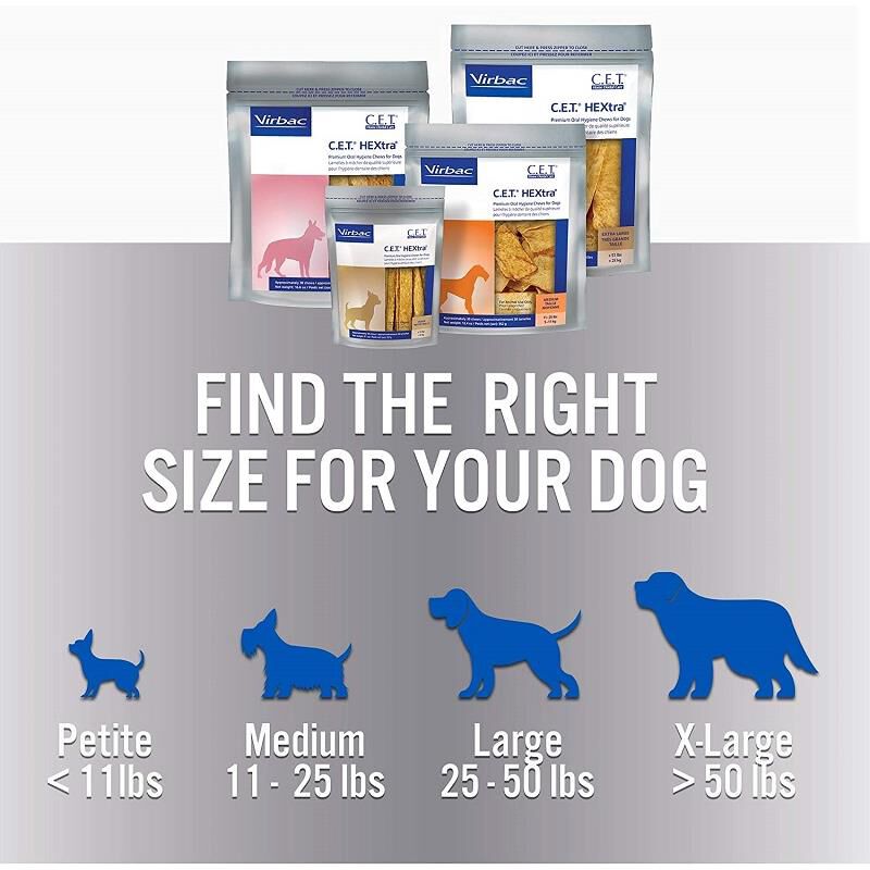 Cet Hextra Dog Chews | C.E.T. Hextra Premium Chews For Dogs