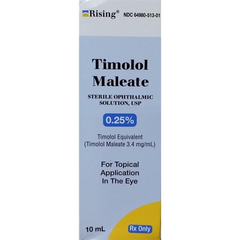 Timolol Ophthalmic Solution Eye Drops for Dogs & Cats