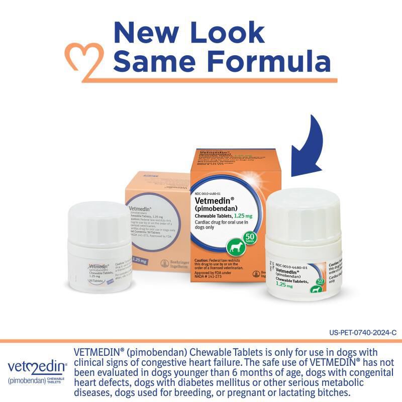 Vetmedin For Dogs - 1.25mg, 2.5mg, 5mg, 10mg | Allivet
