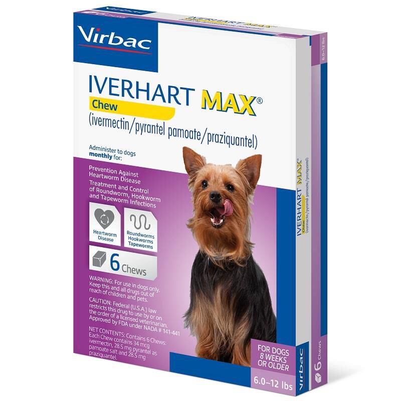 Iverhart Max Bacon Flavored Soft Chews for Dogs