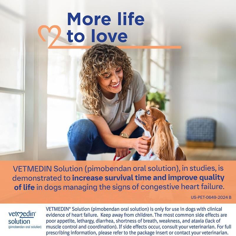 Vetmedin Solution 1.5 mg/ml for Dogs, 50 ml