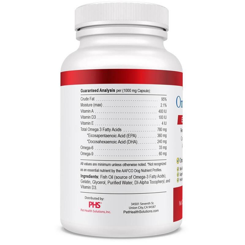 Omega-Caps ES Extra Strength Concentrated Fatty Acid and Antioxidant ...