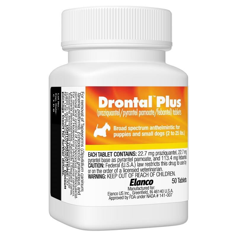 Drontal Plus Flavored Dewormer For Dogs | Allivet
