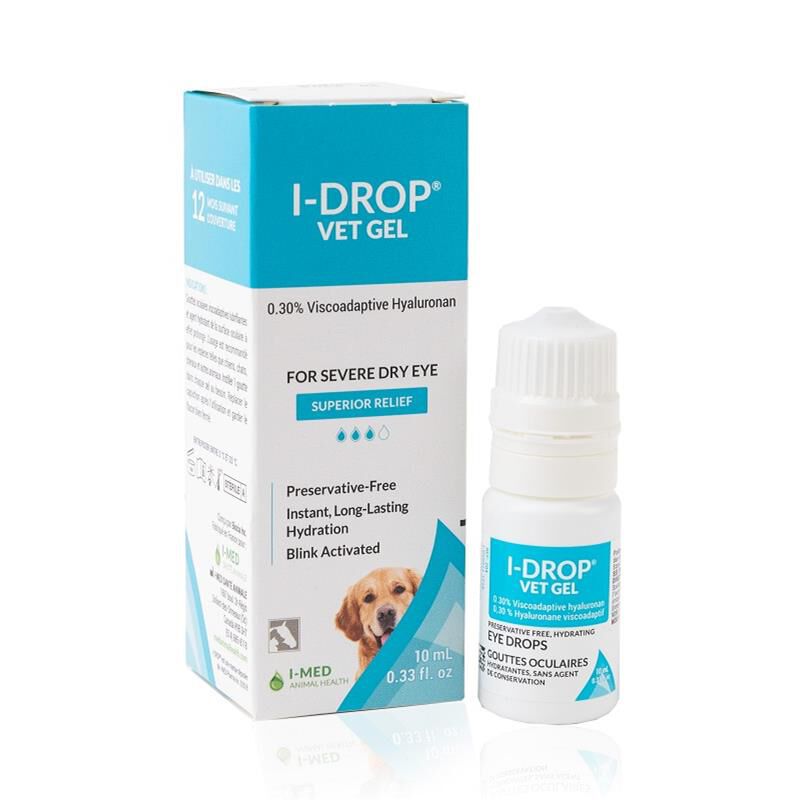 I-Drop Vet Gel for Eye Treatment in Dogs & Cats | Allivet