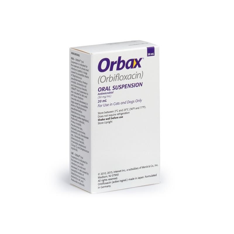 Orbax Oral Suspension 20 Ml For Dogs & Cats | Allivet