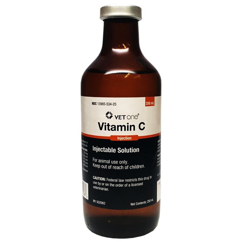 Purchase Vitamin C 250 mg/mL as 250 mL vial at cheapest price