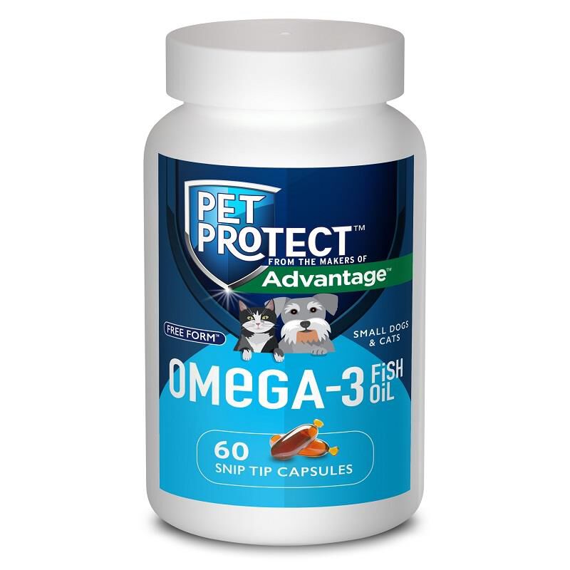 Pet Protect Omega-3 Free Form Snip Tips for Dogs and Cats