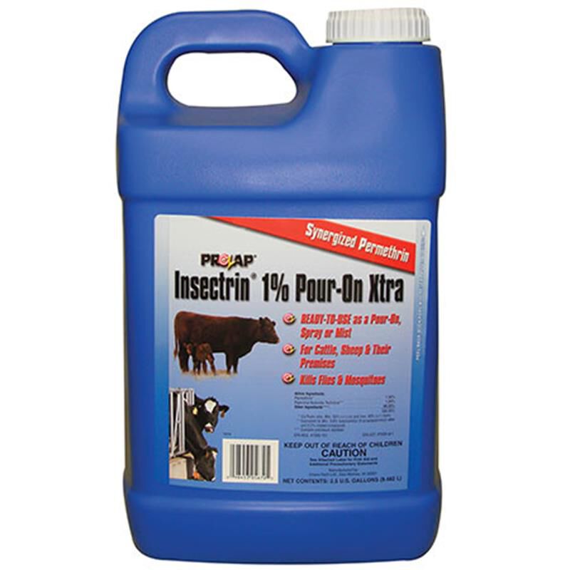 Buy Prozap Insectrin 1% Pour-On Xtra for livestock and sheep online