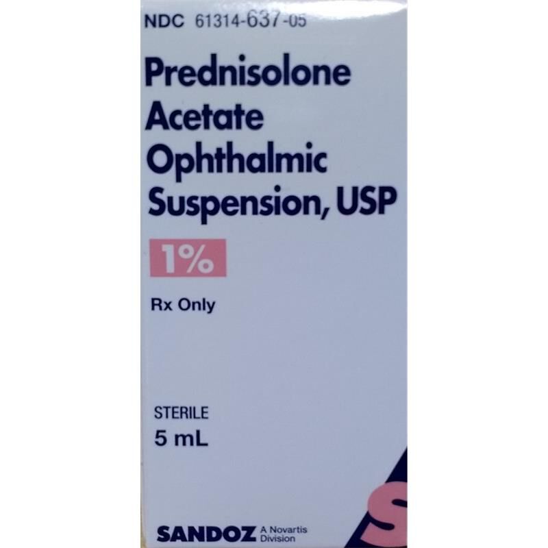 Order Prednisolone acetate 1% Ophthalmic suspension 5 mL for pets